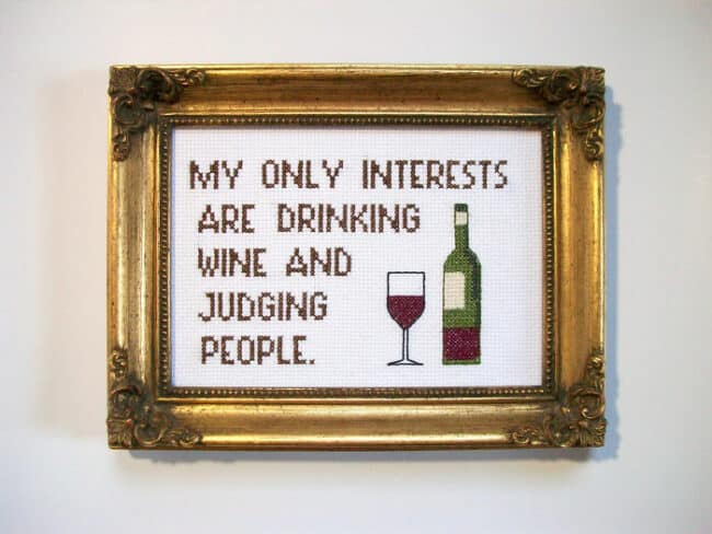40 Hilariously Inappropriate And Dark Cross Stitch Patterns Your ...