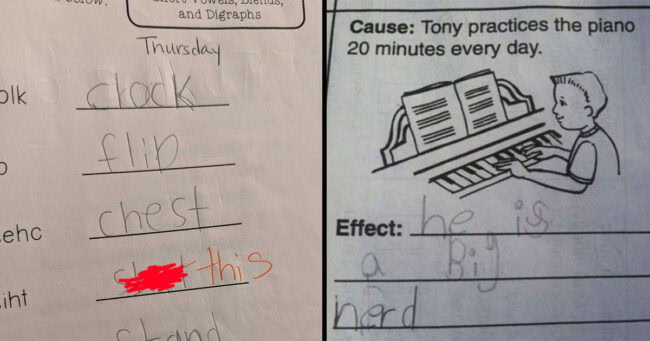 35 Funny Kids Test Answers That Came Straight Out Of Nowhere