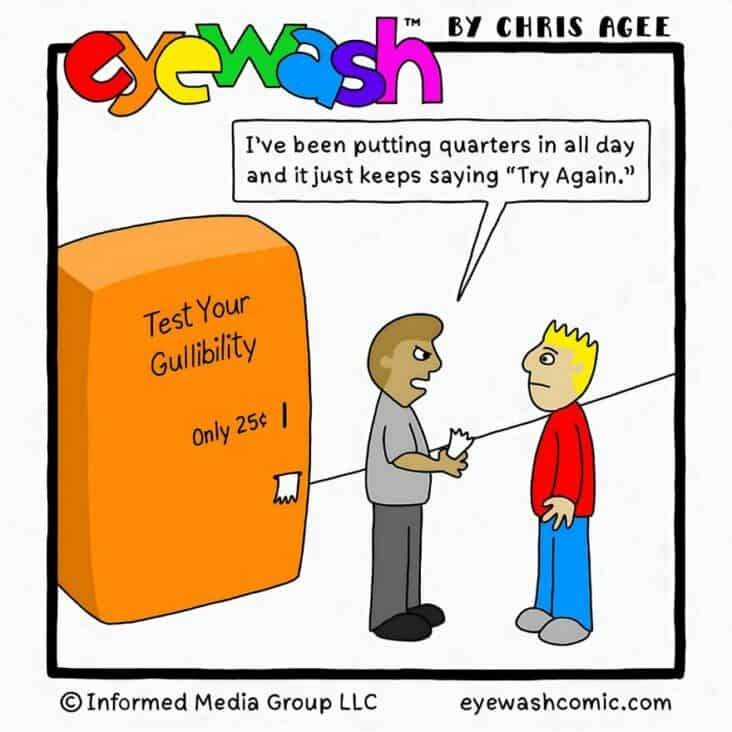 45 Funny Single-Panel Comics From "Eyewash" Artist Chris Agee