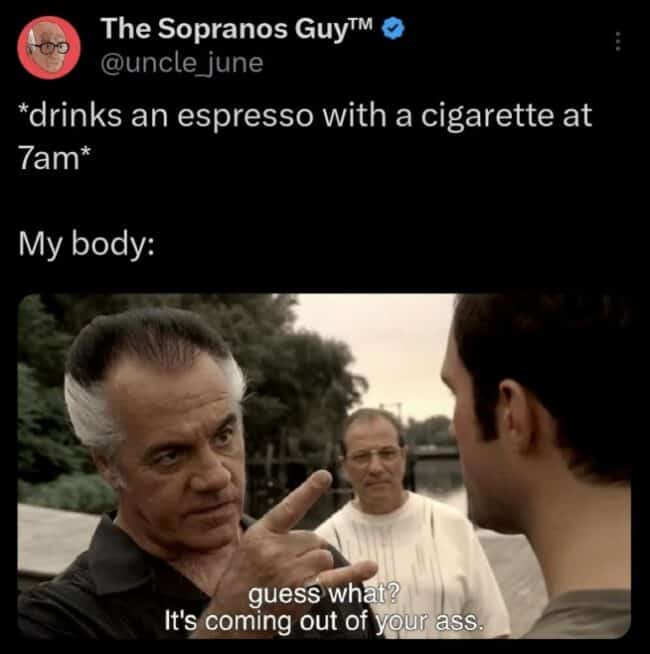 36 Funny Sopranos Memes To Show The Boys Back At The Bing