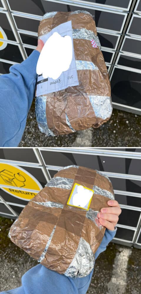 35 Times Vinted Sellers Nailed It With Their Funny Packaging Choices