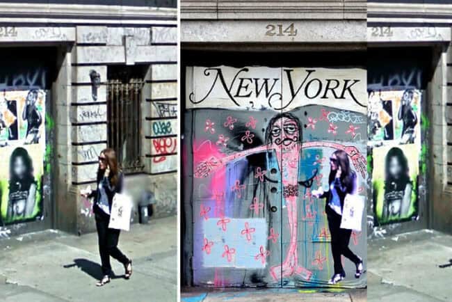 Artist Takes Images Of Random People Captured By Google Street View And ...