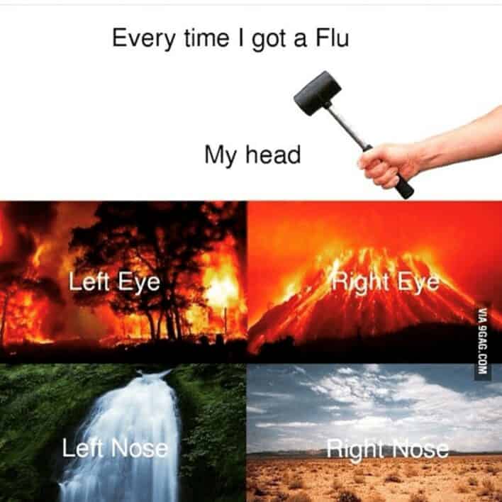 34 Memes About Being Sick That'll Have You Laughing Through The Sniffles