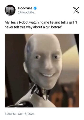 40 Funny 'My Tesla Robot' Memes Poking Fun At Everyday Tasks