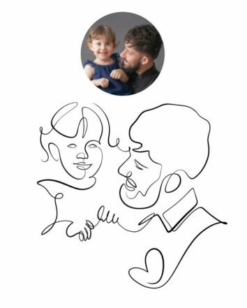 This Artist Transforms Photos Into Beautiful Drawings Using Just One Line