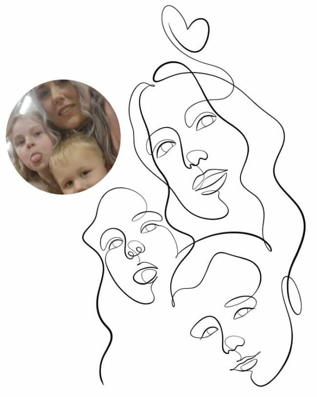 This Artist Transforms Photos Into Beautiful Drawings Using Just One Line