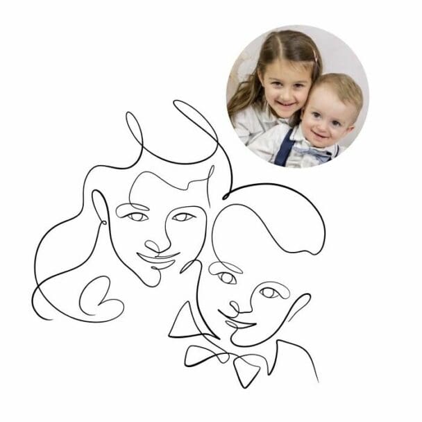 This Artist Transforms Photos Into Beautiful Drawings Using Just One Line