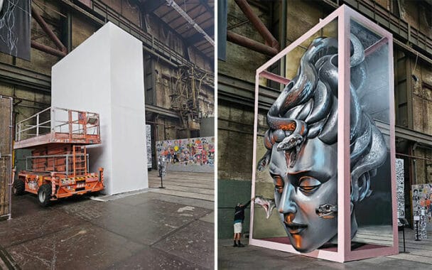 45 Amazing Images Of Optical Illusion 3D Street Art From Paint Wizard ...