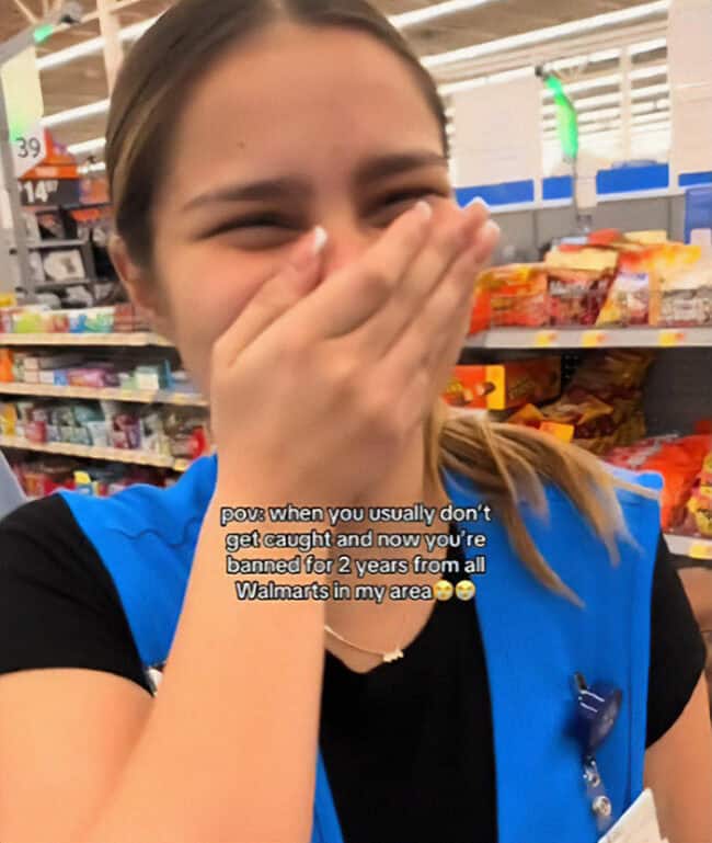 Walmart Worker Laughs As Influencer Films Herself Shoplifting And Gets ...
