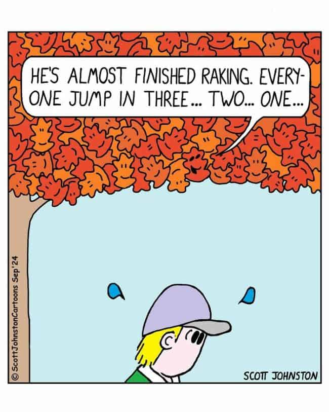 40 Hilariously Clever One-Panel Comics From Artist Scott Johnston