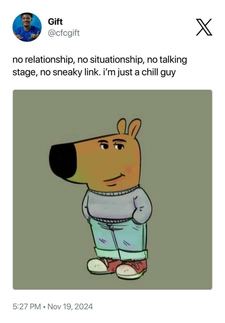 What's Up With The New "Chill Guy" Meme And Why Is It Everywhere? (24 Pics)