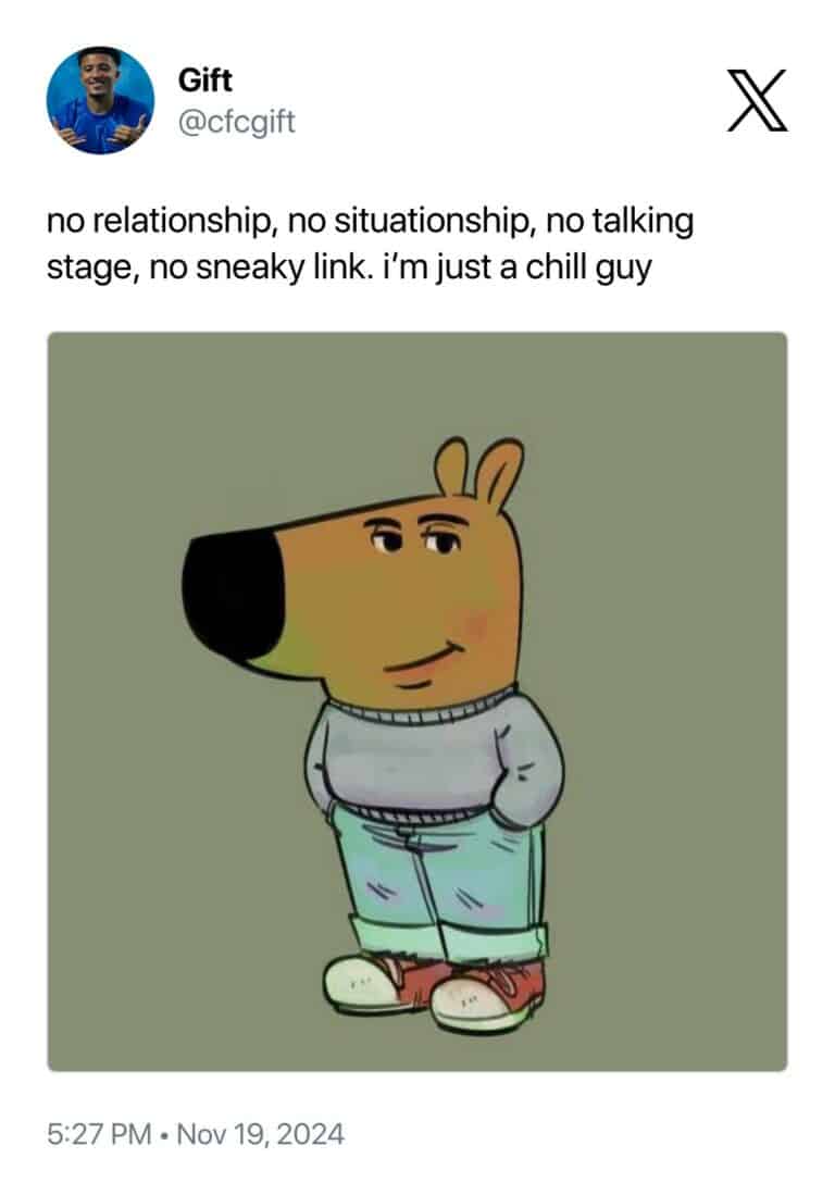 What's Up With The New "Chill Guy" Meme And Why Is It Everywhere? (24 Pics)