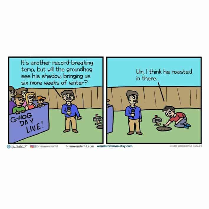 40 Dark Humor Comics With Just A Splash Of Silly From Brian Wonderful