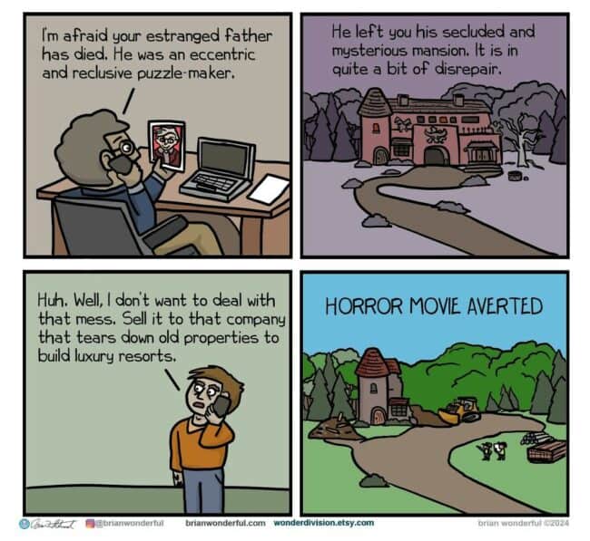 40 Dark Humor Comics With Just A Splash Of Silly From Brian Wonderful