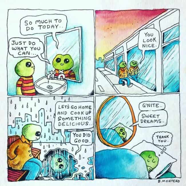 50 Relatable Comics About Depression And Anxiety By This Artist With ...
