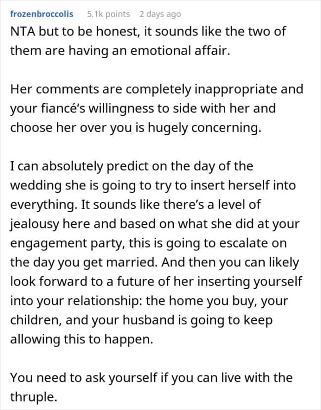 Woman Stunned When Fiancé's "Work Wife" Tells Him To Marry Her Instead