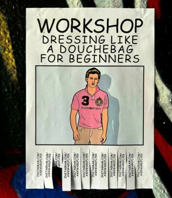 40 Hilariously Awkward Fake Flyers This Artist Hangs Around His City