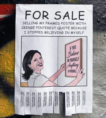 40 Hilariously Awkward Fake Flyers This Artist Hangs Around His City