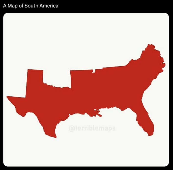 35 Hilariously Ridiculous Maps No One Asked For, But Here They Are