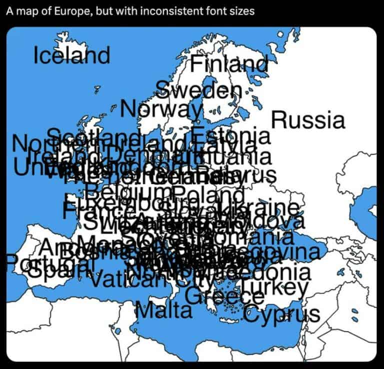 35 Hilariously Ridiculous Maps No One Asked For, But Here They Are