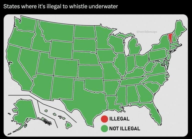 35 Hilariously Ridiculous Maps No One Asked For, But Here They Are