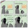 17 Absurdly Funny Comics From "Grim And Graham" About The Grim Reaper ...