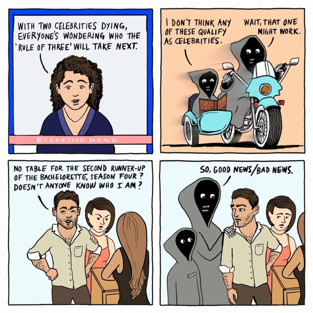 17 Absurdly Funny Comics From "Grim And Graham" About The Grim Reaper ...