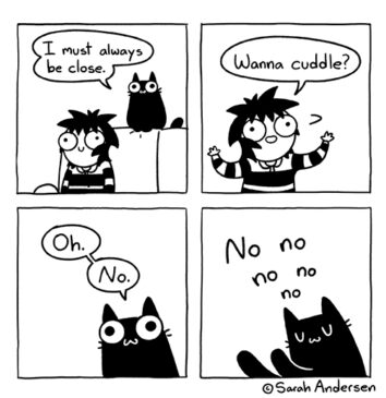 35 Funny Comics With A Spooky Wholesome Vibe From Sarah Andersen