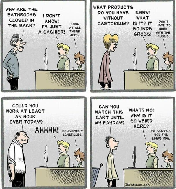 35 Relatable Comics About Working Retail From The Hilarious Stephen Beal