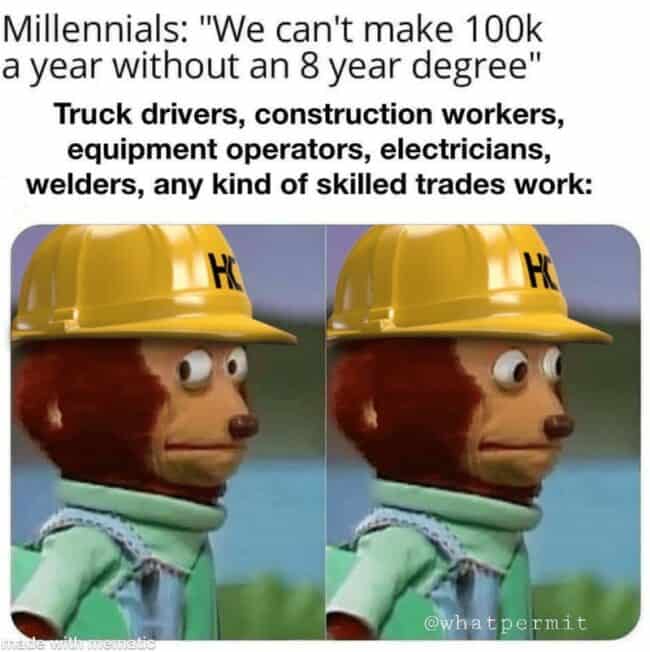40 Funny Construction Worker Memes Building A Funnier Tomorrow ...
