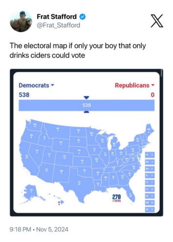 34 Funny Electoral College Maps That Miss The Mark But Nail The Humor