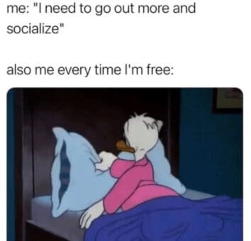 40 Funny Introvert Memes To Help You Avoid Eye Contact All Day Long