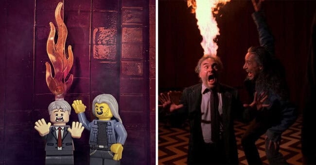 Iconic Twins Peak Scenes Made With Legos By David Lynch Superfan