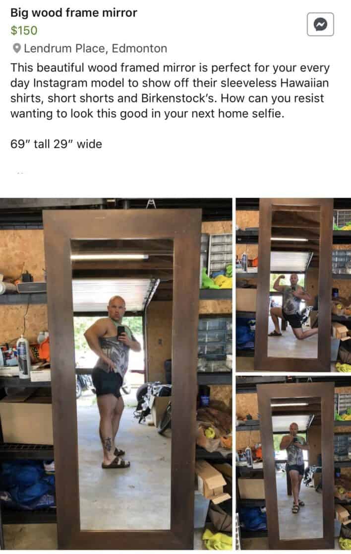 45 Hilarious Pictures From People Selling Mirrors And Other Reflective ...