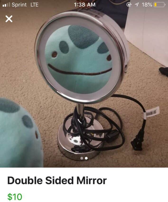 45 Hilarious Pictures From People Selling Mirrors And Other Reflective ...