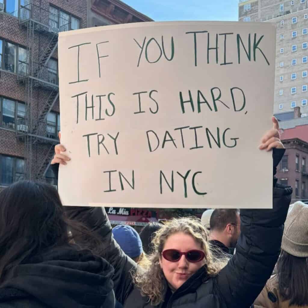 39 Funny Signs Spotted At The New York City Marathon