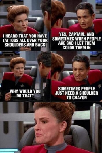 45 Funny Star Trek Memes Beamed Aboard The USS Hilarity