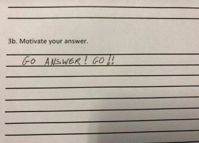 35 Funny Test Fails From Students Who Got The Answers Wrong But Nailed ...