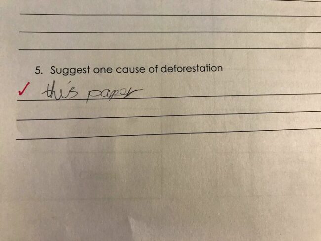 35 Funny Test Fails From Students Who Got The Answers Wrong But Nailed ...