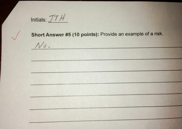 35 Funny Test Fails From Students Who Got The Answers Wrong But Nailed ...