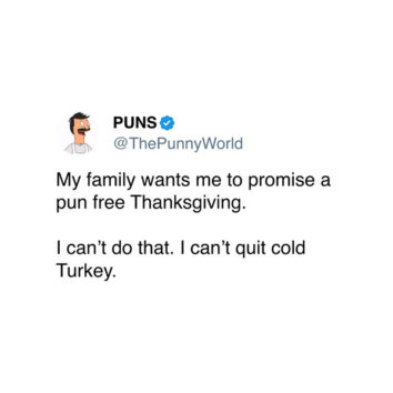 40 Funny Turkey Tweets To Gobble Up While You Wait For It To Defrost