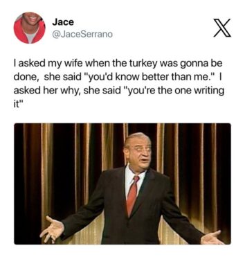 40 Funny Turkey Tweets To Gobble Up While You Wait For It To Defrost