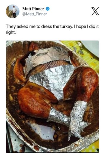 40 Funny Turkey Tweets To Gobble Up While You Wait For It To Defrost