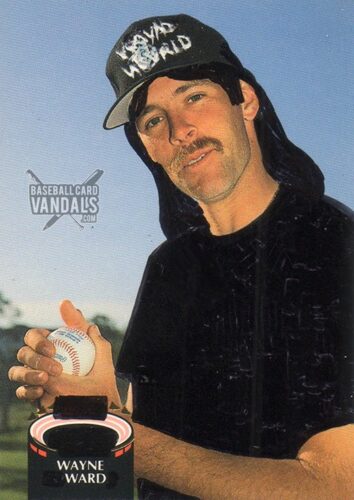 "Baseball Card Vandals" — 50 Hilariously Vandalized Classic Baseball Cards
