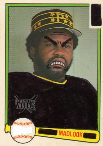 "Baseball Card Vandals" — 50 Hilariously Vandalized Classic Baseball Cards