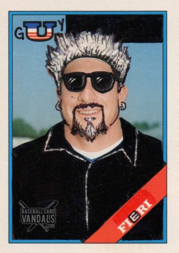 "Baseball Card Vandals" — 50 Hilariously Vandalized Classic Baseball Cards