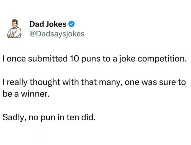 35 Hilarious Dad Jokes And Puns That'll Have You Slapping Your Knee