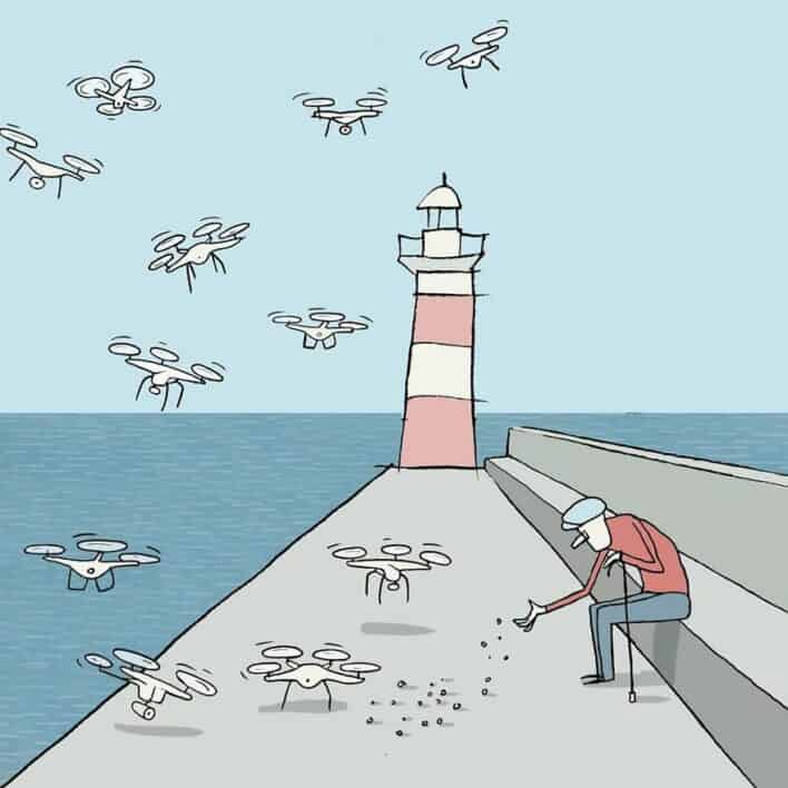 50 Minimalist Illustrations Able To Convey So Much With So Little From ...