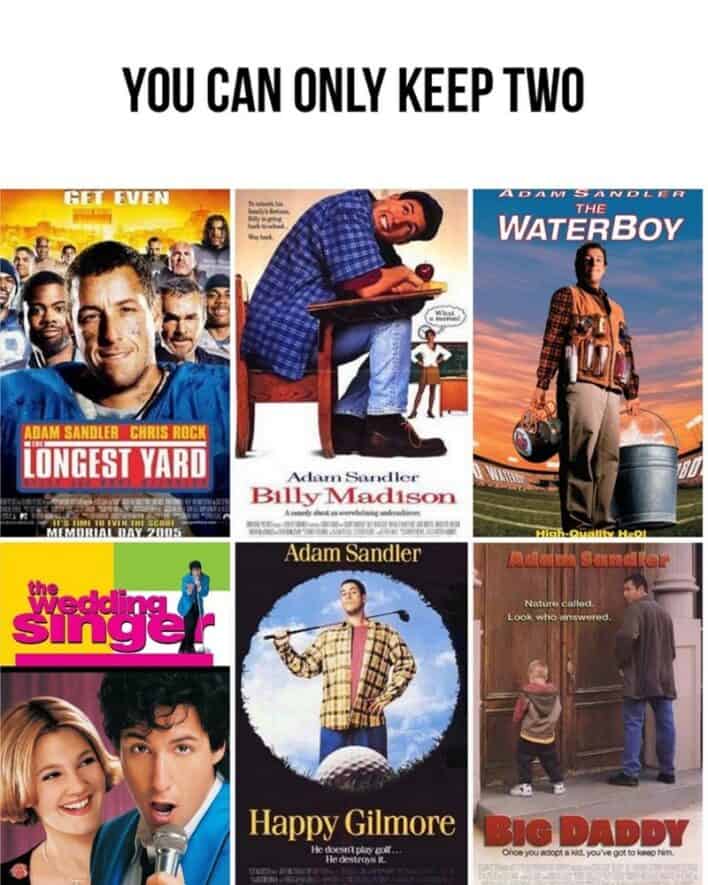 40 Nostalgic Adam Sandler Memes From Some Of The Best Comedies Ever Made