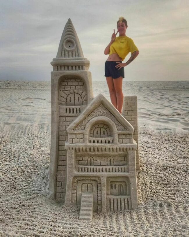 30 Amazing Works Of Sand Architecture By This Artist With Millions Of ...
